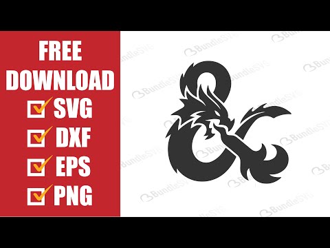 Dungeons and Dragon Free SVG Cut Files For Cricut Free Download