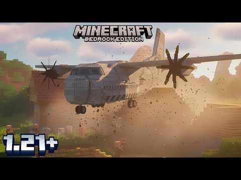 Cargo Plane - Airport Vehicles - Minecraft Bedrock Addons - CurseForge