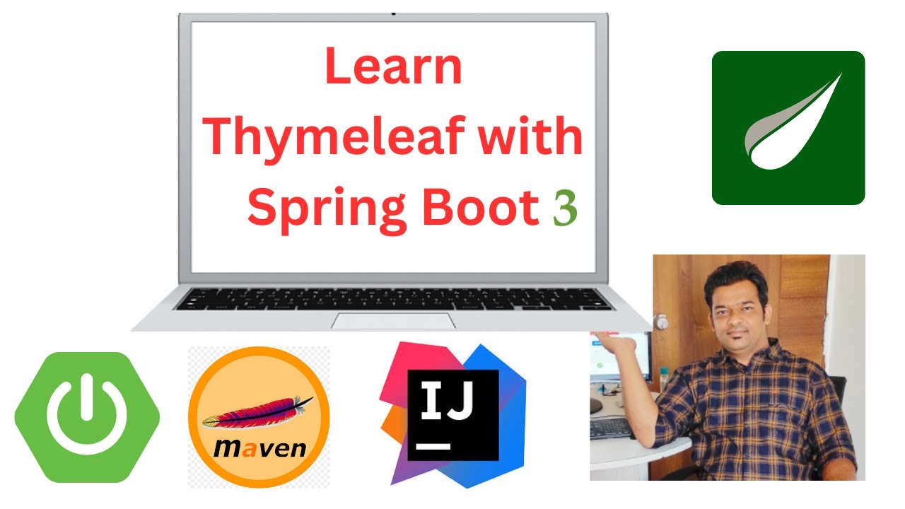 Spring Boot Thymeleaf Tutorial Full Course 🔥🔥🔥| Learn Thymeleaf with Spring Boot 3