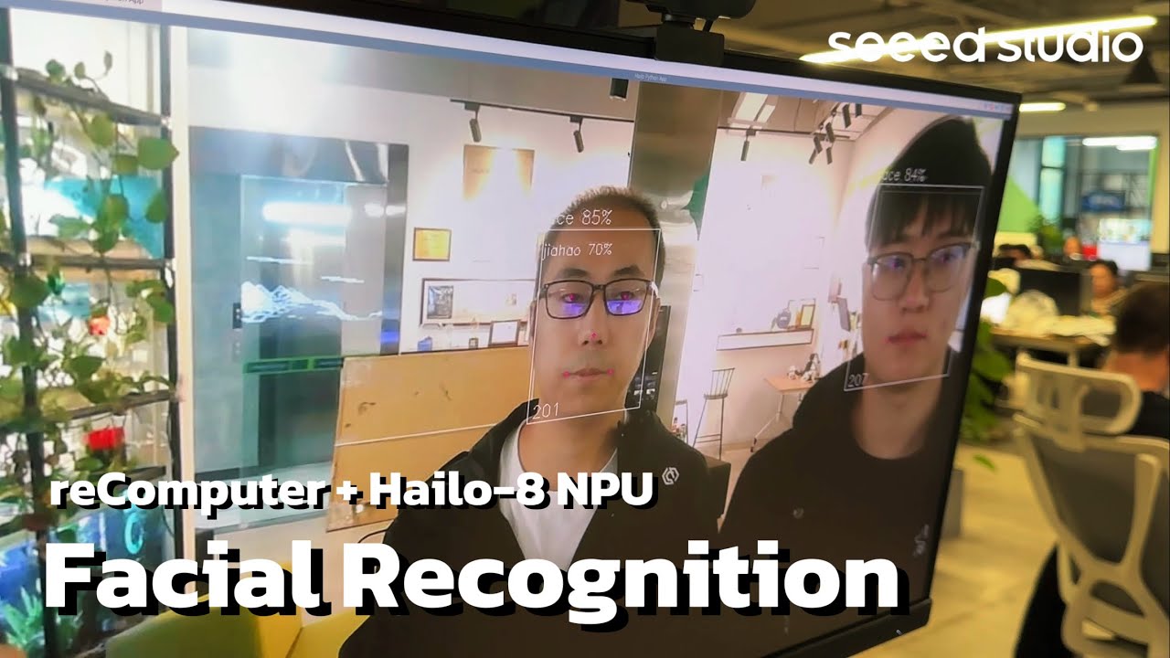 Facial Recognition On Raspberry Pi CM5 reComputer with Hailo-8 NPU