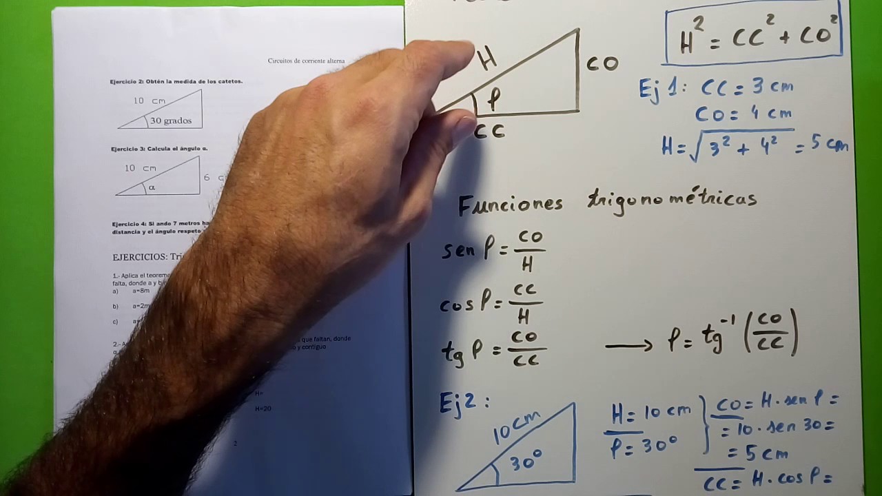 Corriente Alterna 1: Trigonometría