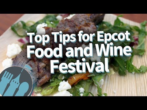 Top Tips for the Epcot Food and Wine Festival!