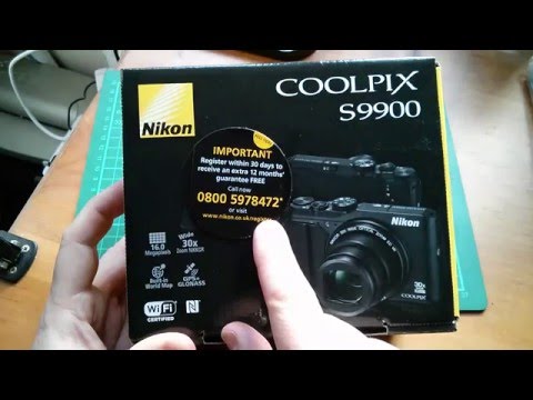 Nikon Coolpix S9900 Compact Camera Unboxing