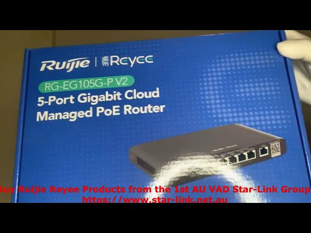 Gateway VPN Load Balancing Router - Ruijie RG-EG105G-P Router Service ...