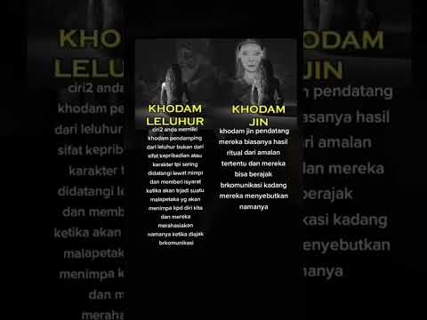 YANG HARUS DIKETAHUI || PERBEDAAN ANTARA KHODAM LELUHUR & KHODAM JIN #shorts #kisukmabarata