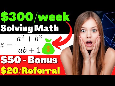 ????earn $300 by solving maths problems || best Websites to Earn Money by Solving Maths Problems 2022
