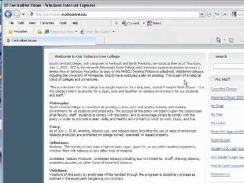 South Central College D2L Login Tutorial