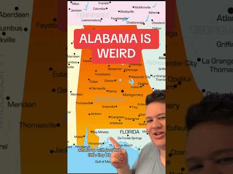 ALABAMA MAP #history #usa #america #map #mapping #geography #maps #alabama #alabamafootball #bama
