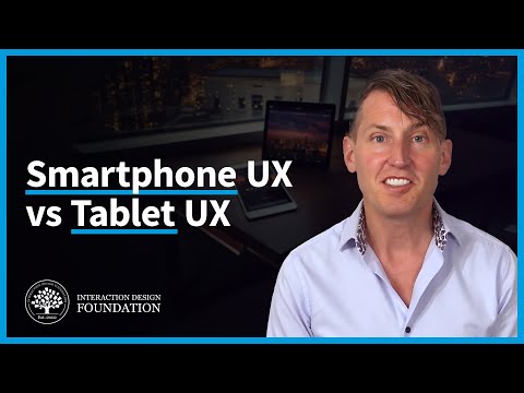 Principles of Mobile UX Design: Difference in Designing for Phone and Tablet