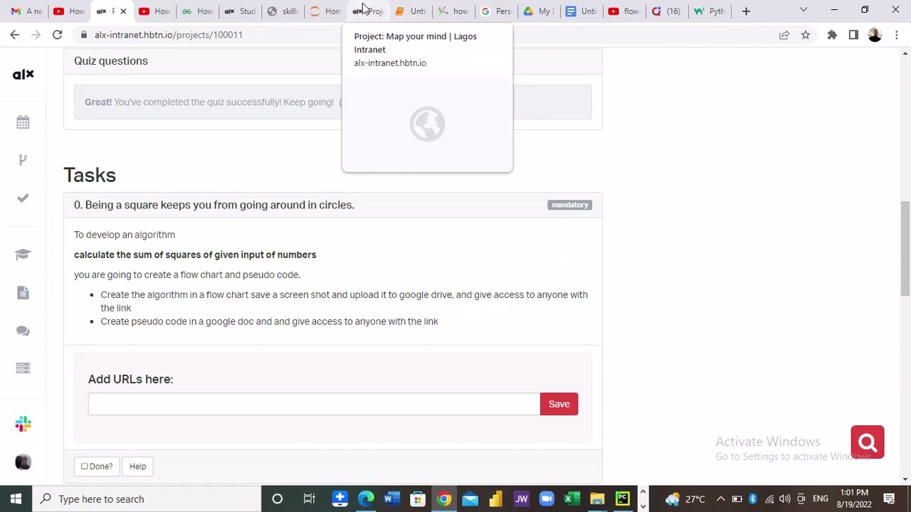 Develop algorithms using pseudocodes to solve problems