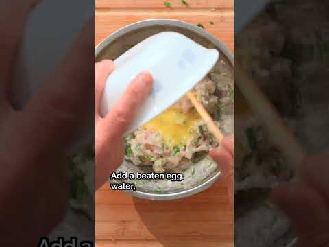 🐟 How to make Fish Cakes, like a Chinese chef! #Shorts