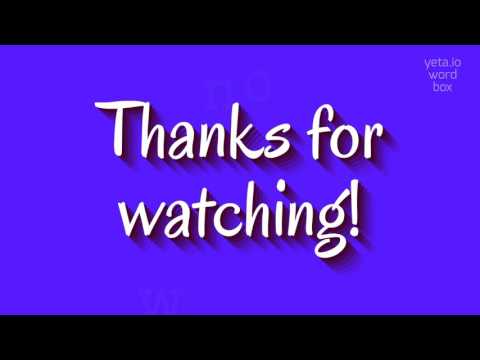 BROWEN - How to pronounce it?