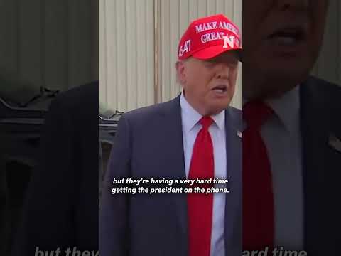 Trump Claims Biden 'Won't' Call Georgia Governor After Hurricane Helene
