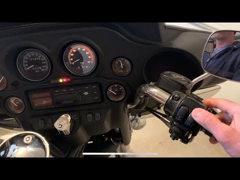 1999 Harley Davidson Ultra Classic ignition switch failed no crank no start no radio 71526-93B