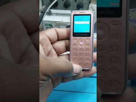 Kechaoda k115 Hard Reset Sim lock unlock #shorts #shorts #shorts