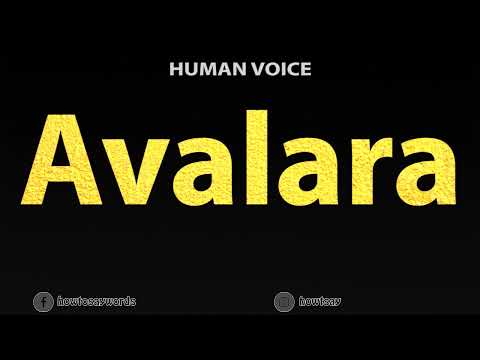 How To Pronounce Avalara