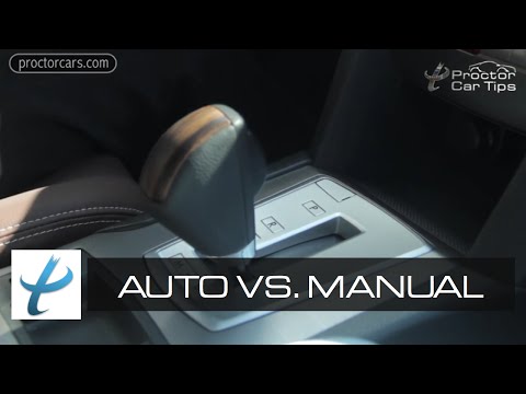 Automatic vs. Manual Transmission - Parts, Types, and Maintenance