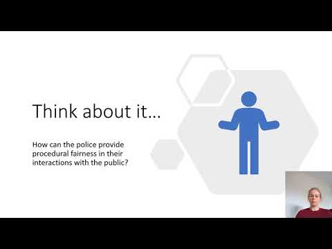 Expert Talks - Dr Leanne Savigar-Shaw, What is Fairness in Policing?