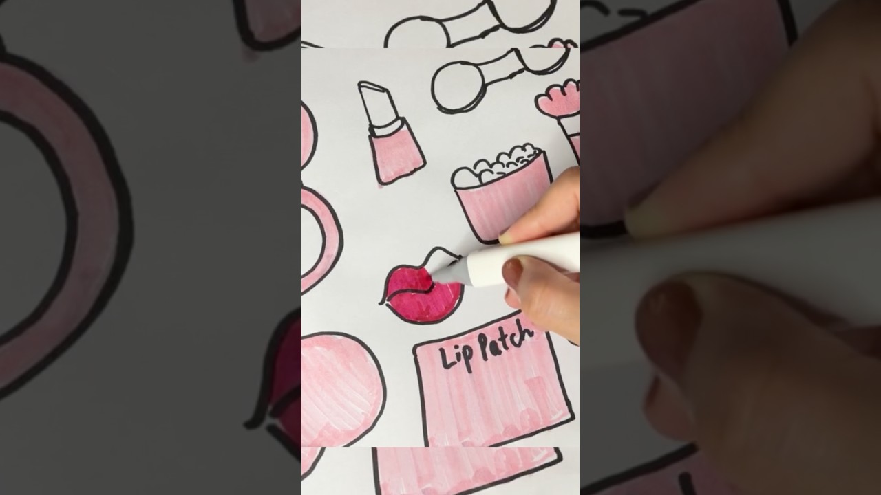 How to draw Roblox paper doll and makeup#handmade#diy #roblox #papercraft #paperdoll #shorts #short