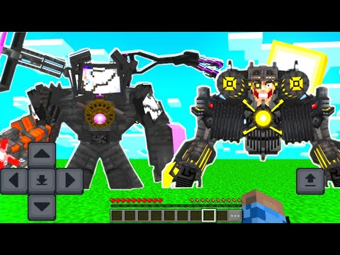 Skibidi toilet addon for minecraft pe download | Skibidi toilet para minecraft bedrock download