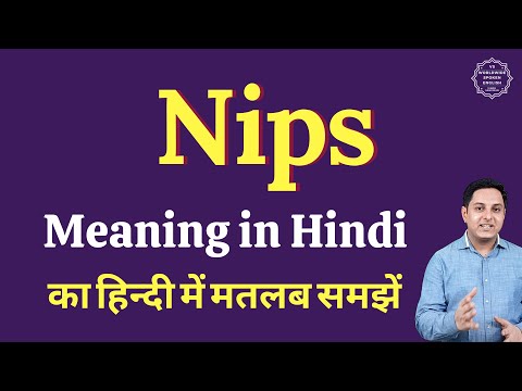 Nips meaning in Hindi | Nips ka matlab kya hota hai