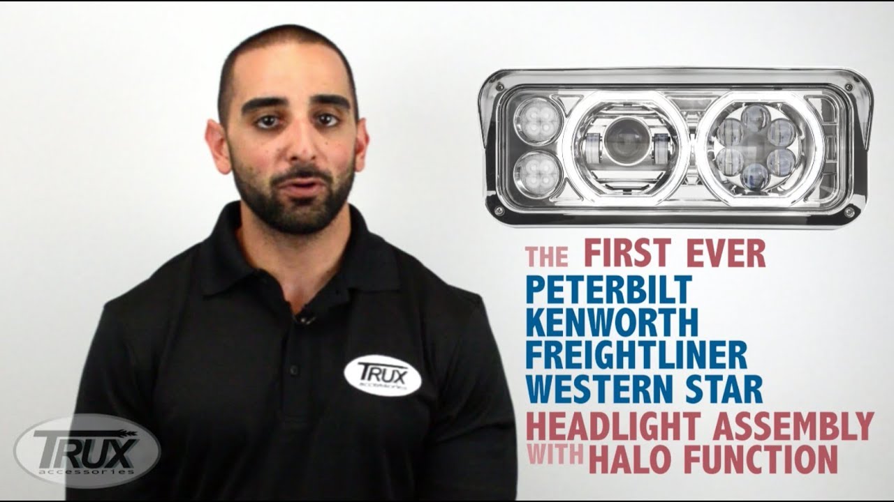 TRUX's Universal Headlight Assemblies - for Peterbilt, Frieghtliner, Kenworth & Western Star