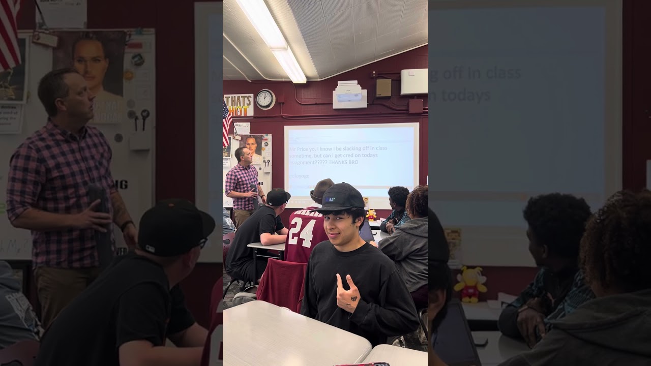 Teacher freaks out over student emails!