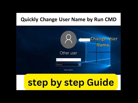 How to Rename User Accounts Using the net user Command!#cmd #windows11 #tech