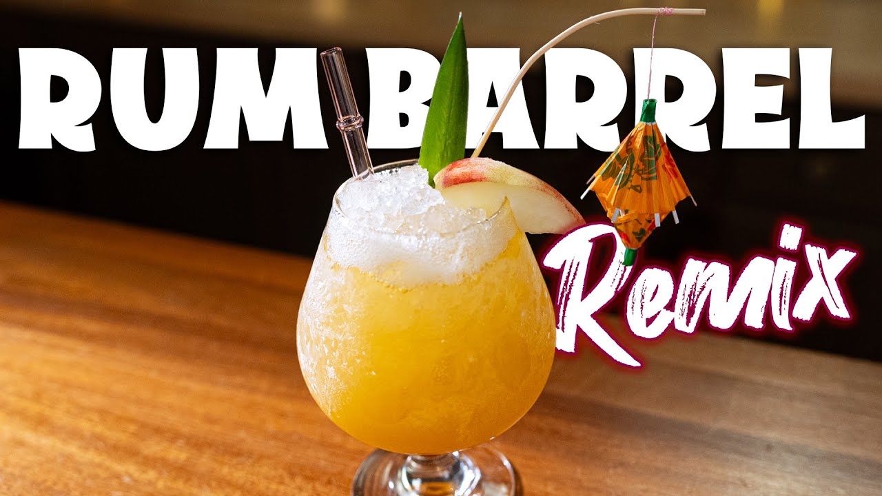 This simplified Rum Barrel is still big on Rum!
