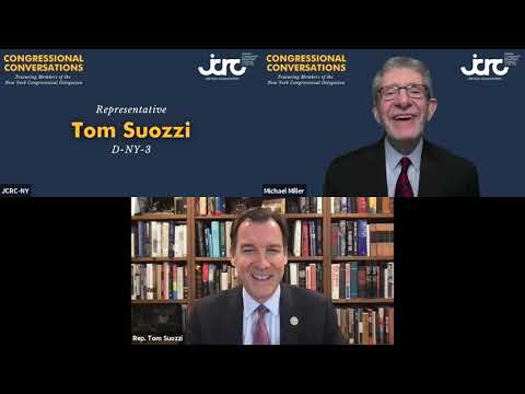 JCRC-NY Congressional Conversations with Rep. Tom Suozzi