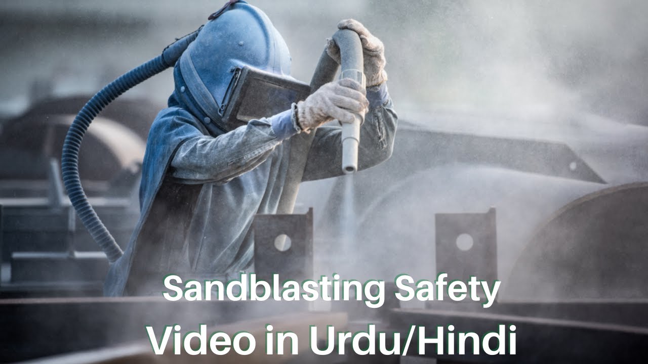 Sand Blasting Safety #safety #hse #sandblasting #abrasiveblasting #sandblastingsafety