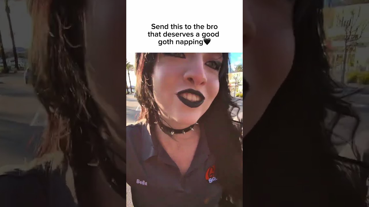 Send this to the bro that deserves a good goth napping