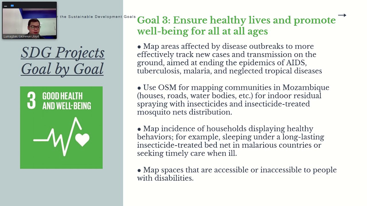 How Open Mapping Can Make A Big Impact to the Sustainable Development Goals