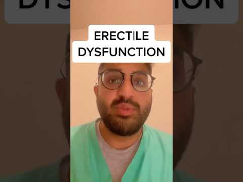 What is erectile dysfunction? What are the treatments? #health #doctor #mentalhealth