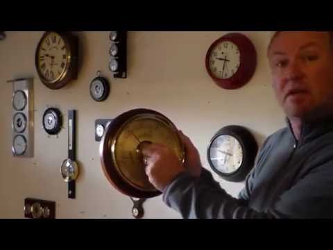How to set up a barometer