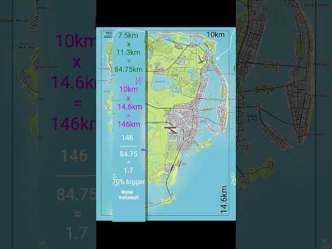 GTA 6 vs GTA 5 Map Comparison #shorts #gta6