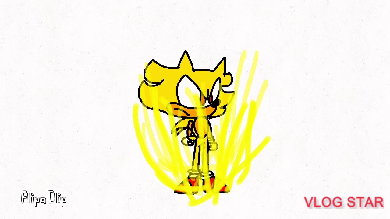 Super Sonic Animation Test 1