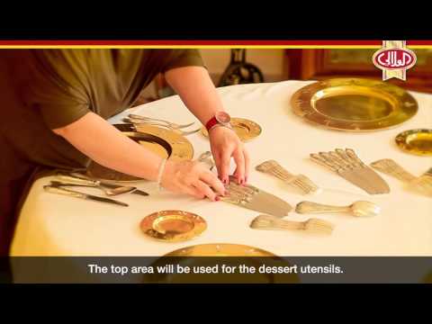 The In's and Out's of Table Settings: al alali Luxury Dinner Design