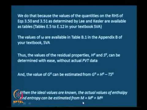 Generalized Correlations and Residual Properties
