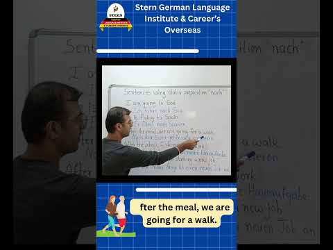 🇩🇪 Learn How to Use “nach” in German | Dative Preposition in Real-Life Sentences