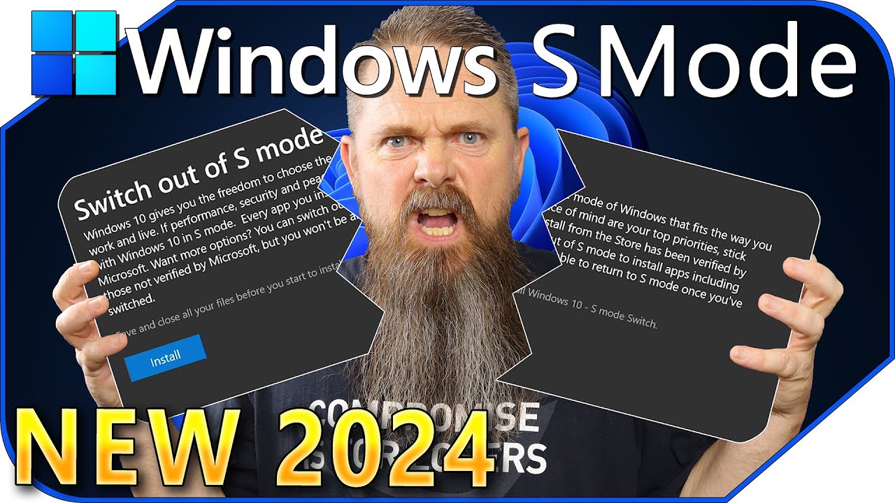 Disable Windows S Mode Without Microsoft Account in 2024