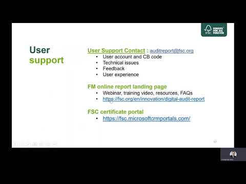 FM Digital Audit Reporting - Training for Certification Bodies