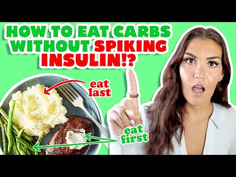 Eat Carbs WITHOUT Spiking Insulin! (3 WAYS)