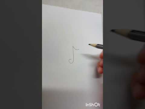drawing of the Tiktok logo #shorts #tiktok #youtubeshorts