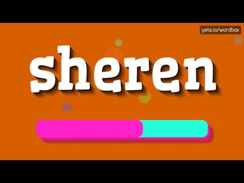 HOW TO SAY SHEREN? #sheren