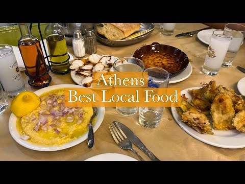 Best Local GREEK Food in Athens! Look No Further