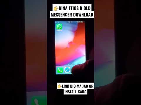 how to download old messenger iPhone 5/5s/6/6s without ftios download messenger #shortsvideo