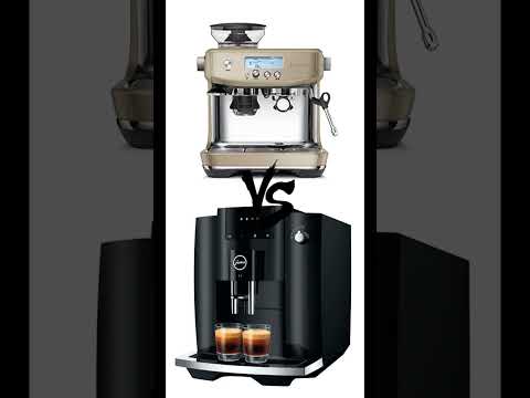 Breville the Barista Pro Espresso Machine VS Jura E4 Automatic Coffee Machine