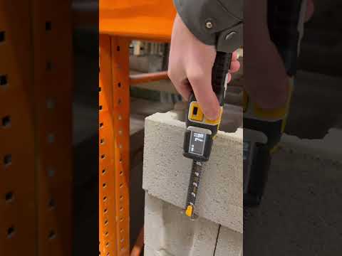 Cinder block inspection with the T1 Tomahawk