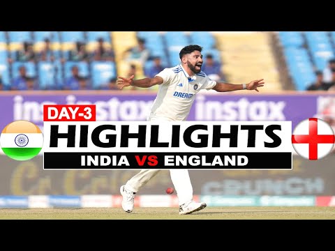 INDIA VS ENGLAND 1ST TEST DAY 3 FULL MATCH HIGHLIGHTS 2025 | IND VS ENG TEST 2025 | IND VS ENG DAY 3